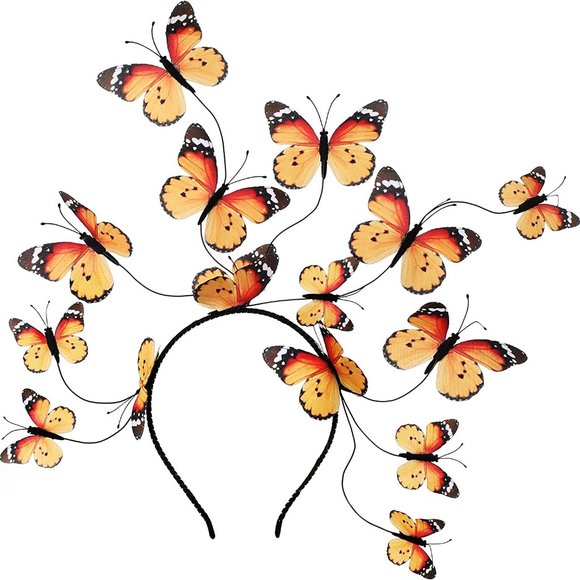 Boutique | Accessories | Butterfly Fascinator Hat Monarch Butterfly ...